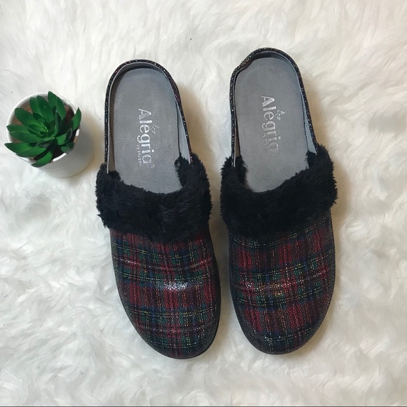 Alegria | Shoes | Alegria Plaid Clogs | Poshmark